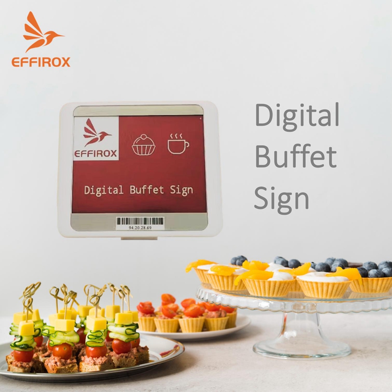 Revolutionize Your Buffet with Bluetooth Digital Buffet Signs