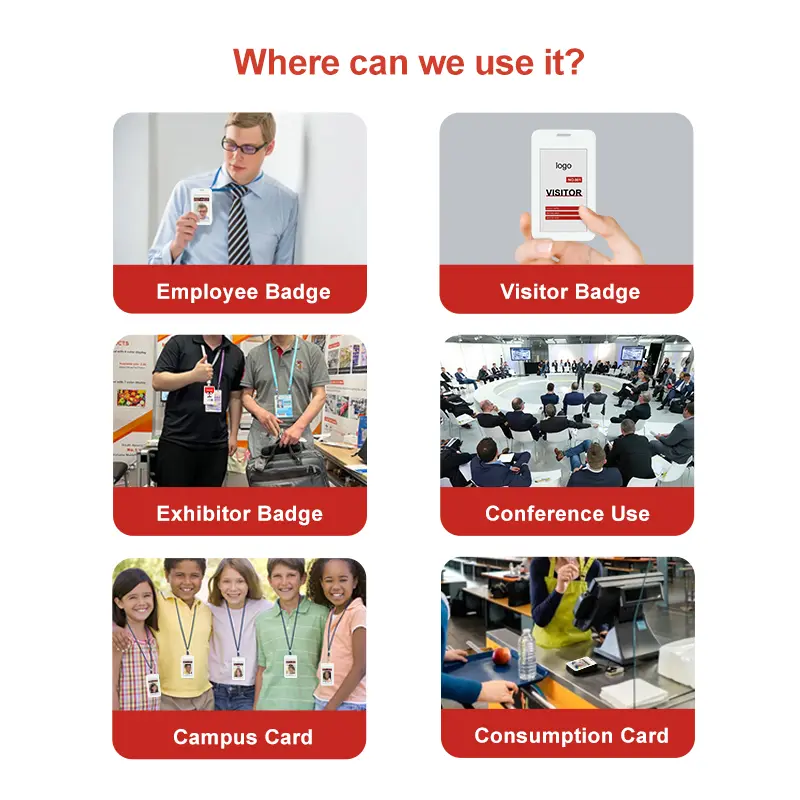 How Effirox E-Ink Badge Enhances Corporate ID With Reliability