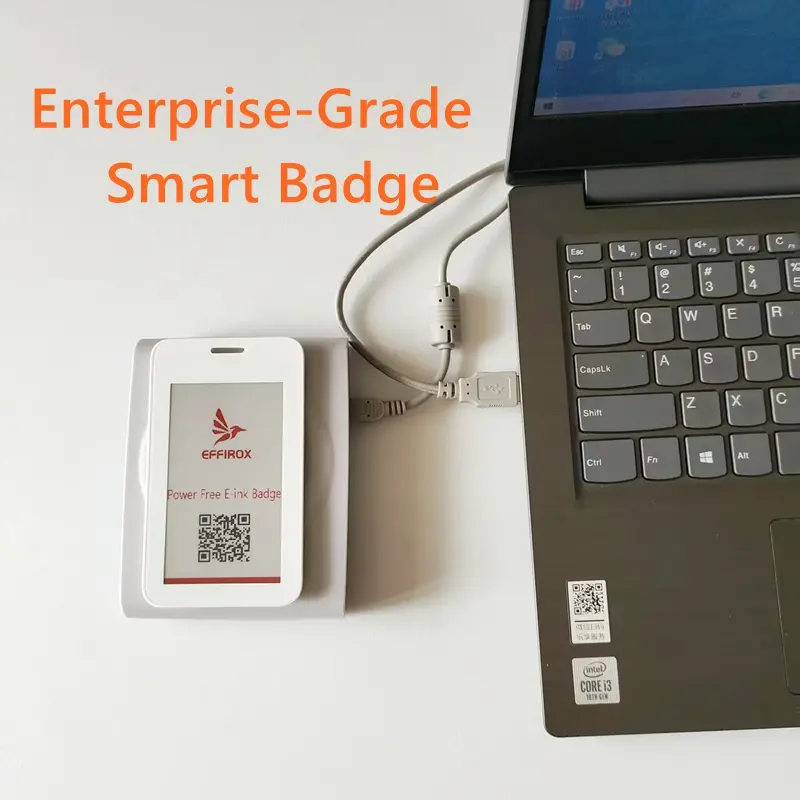 How Effirox E-Ink Badge Enhances Corporate ID With Reliability